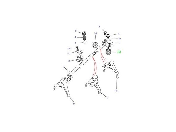 Bush Selector Yoke (FTC2203)